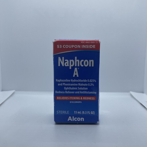ALCON NAPHCON-A ALLERGY EYE DROP 15ML | eBay