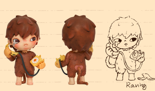 Authentic Hirono the other one Raving Mini Figure Designer toy | eBay