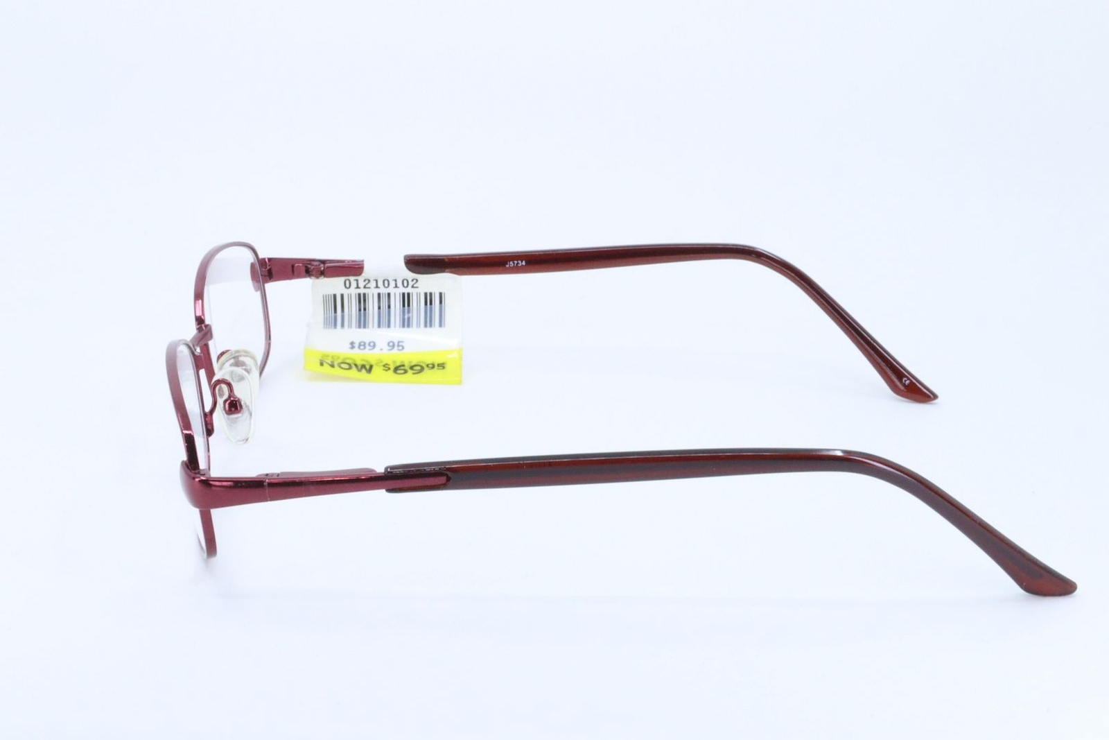 Jubilee J5734 Wine Browline Women Full Rim 51-16-135 Eyeglasses Frames | eBay