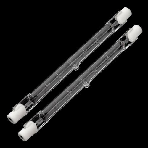 2x R7S J118 150W Halogen Light Linear Tungsten Tube Globe 2000 Hour 220 ...