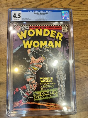 WONDER WOMAN #161 CGC 4.5 CLEOPATRA CURSE DC COMICS | eBay