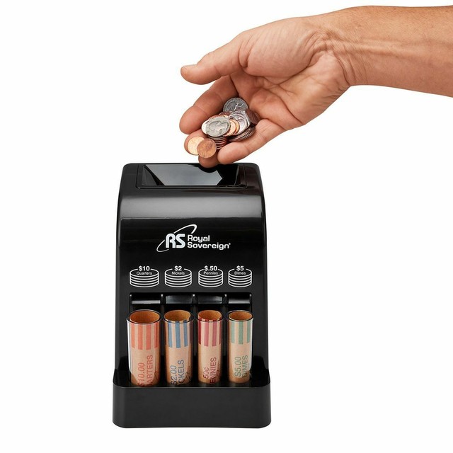 Royal Sovereign Battery Operated Coin Sorter (DCB-175B) for sale online ...