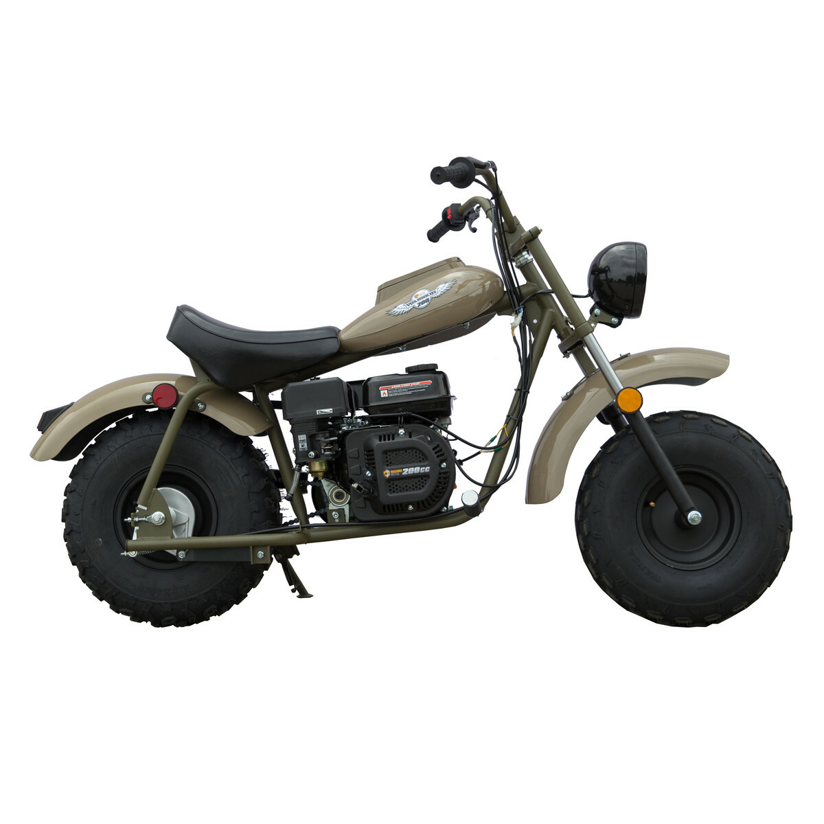 Massimo MB200 Supersized 196cc Mini Bike - Motorcycle Powersports ...