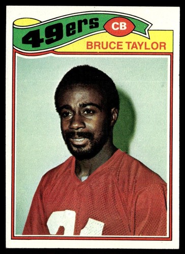 1977 Topps Bruce Taylor San Francisco 49ers #94 | eBay