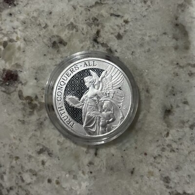 2022 1 oz St. Helena Silver Queen’s Virtues Truth Coin (BU) | eBay