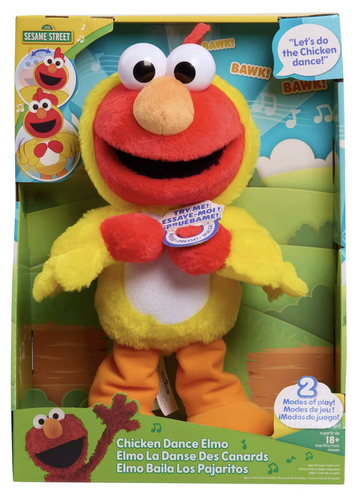 Sesame Street Poulet Danse Elmo Peluche Jouet Neuf avec Étiquette | eBay