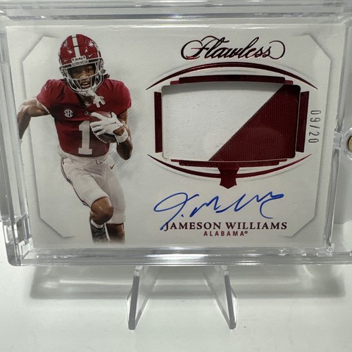 2022 Panini Flawless Collegiate Jameson Williams RPA 9/20 | eBay