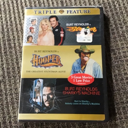 STROKER ACE/HOOPER/SHARKY’S MACHINE DVD BURT REYNOLDS TRIPLE FEATURE ...