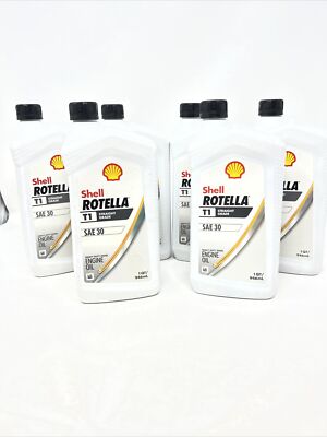 Shell Rotella T1 SAE 30 Motor Oil (6QT/946mL) (Pack of 6) | eBay