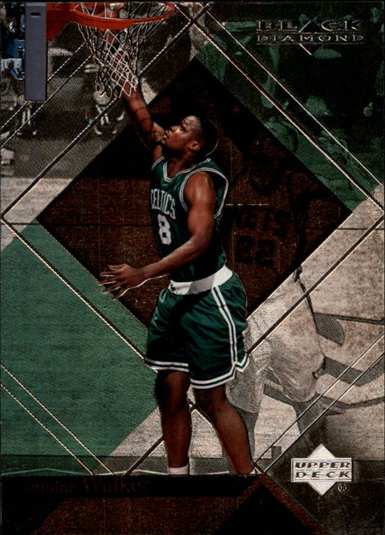 1999-00 Black Diamond Boston Celtics Basketball Card #6 Antoine Walker ...