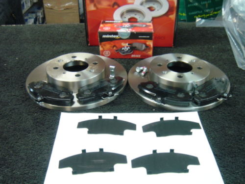 MG ZR 1.4 2.0TD MINTEX BRAKE DISCS &PADS FRONT SOLID | eBay UK