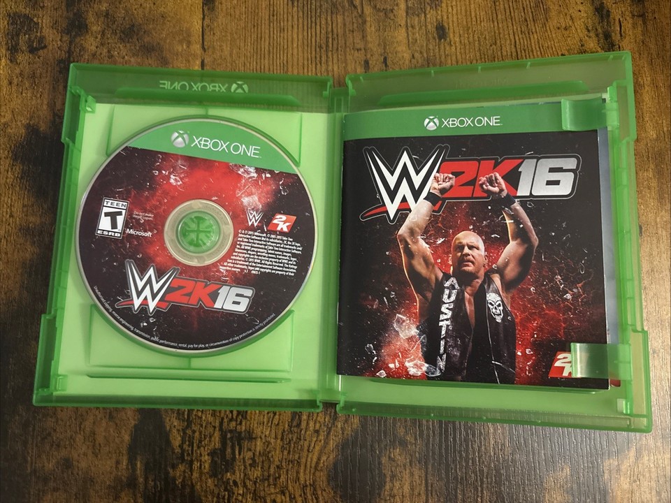 WWE 2K16 (Xbox One, 2015) CIB W/Manual & Insert | eBay