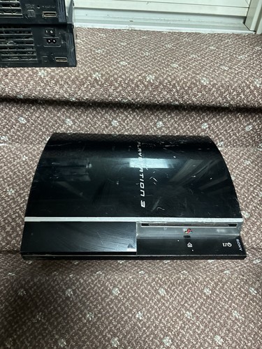 Sony PlayStation 3 PS3 CECHG01 40GB TESTED & WORKING - Slow Disc Tray ...
