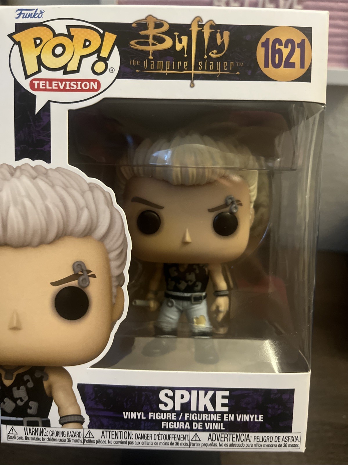 Funko Pop! Buffy the Vampire Slayer #1621 SPIKE (Punk)A Barnes & Noble ...
