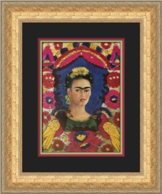 Frida Kahlo Self-Portrait The Frame Custom Framed Print | eBay