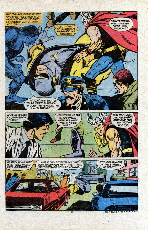 AVENGERS #140 VF 1975 George Tuska Vince Colletta MARVEL *Ships Free w ...