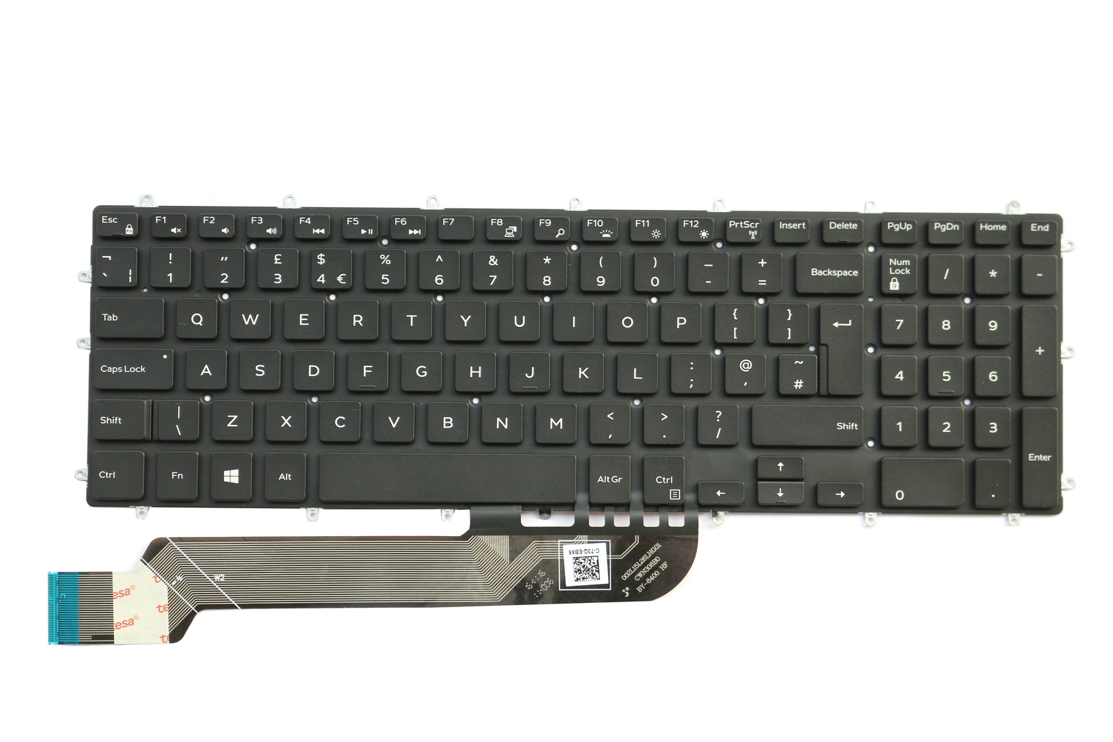 New UK Backlit Keyboard for Dell Inspiron 17 (7773 / 7778 / 7779 ...