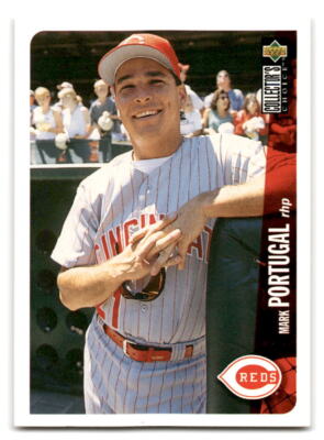Mark Portugal 1996 Collector's Choice Baseball #99 Cincinnati Reds | eBay