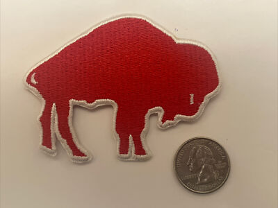 Buffalo Bills vintage embroidered iron on patch 3.25” X 2.75” | eBay