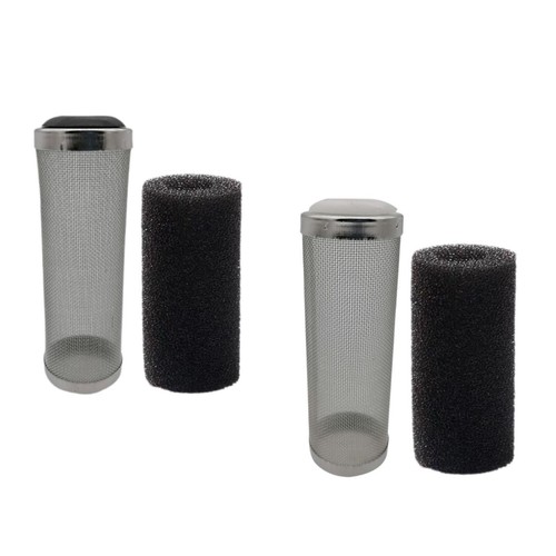 Aquarium Filter Mesh Anti Suction Fish Filter with Sponge Multiuse Easy ...