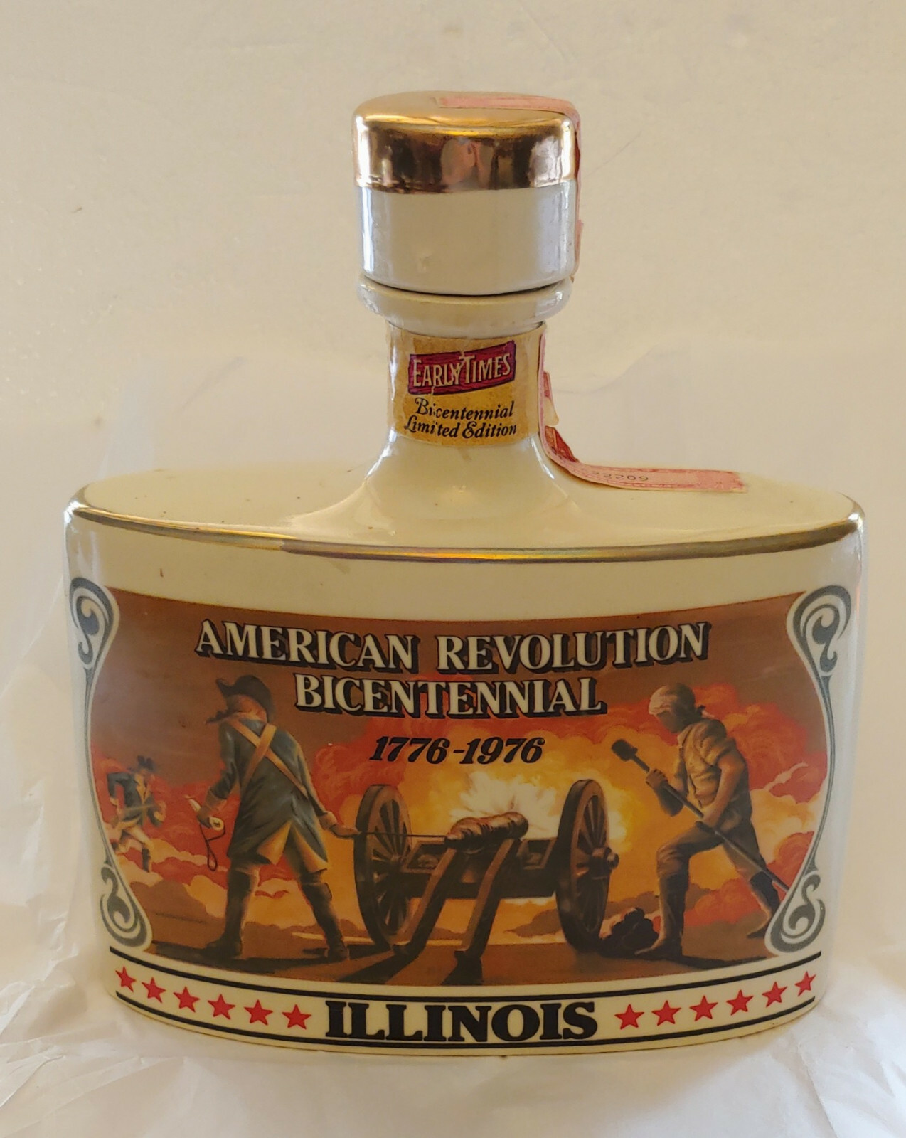 American Revolution Bicentennial 1776-1976 Early Times Whiskey Decanter ...