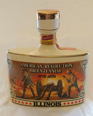 American Revolution Bicentennial 1776-1976 Early Times Whiskey Decanter ...