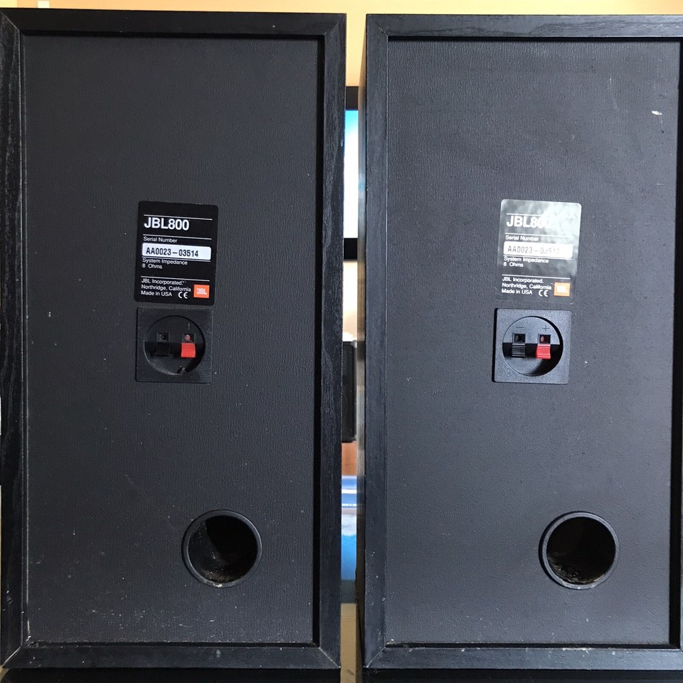 Vintage JBL 800 Floor Standing Loud Speaker 8 Ohms Impedance USA Sounds ...