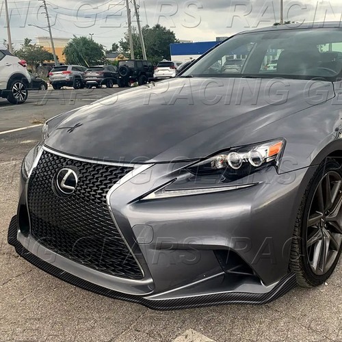 FIT 2014-2016 LEXUS IS250 IS350 F-SPORT CARBON STYLE FRONT BUMPER BODY ...