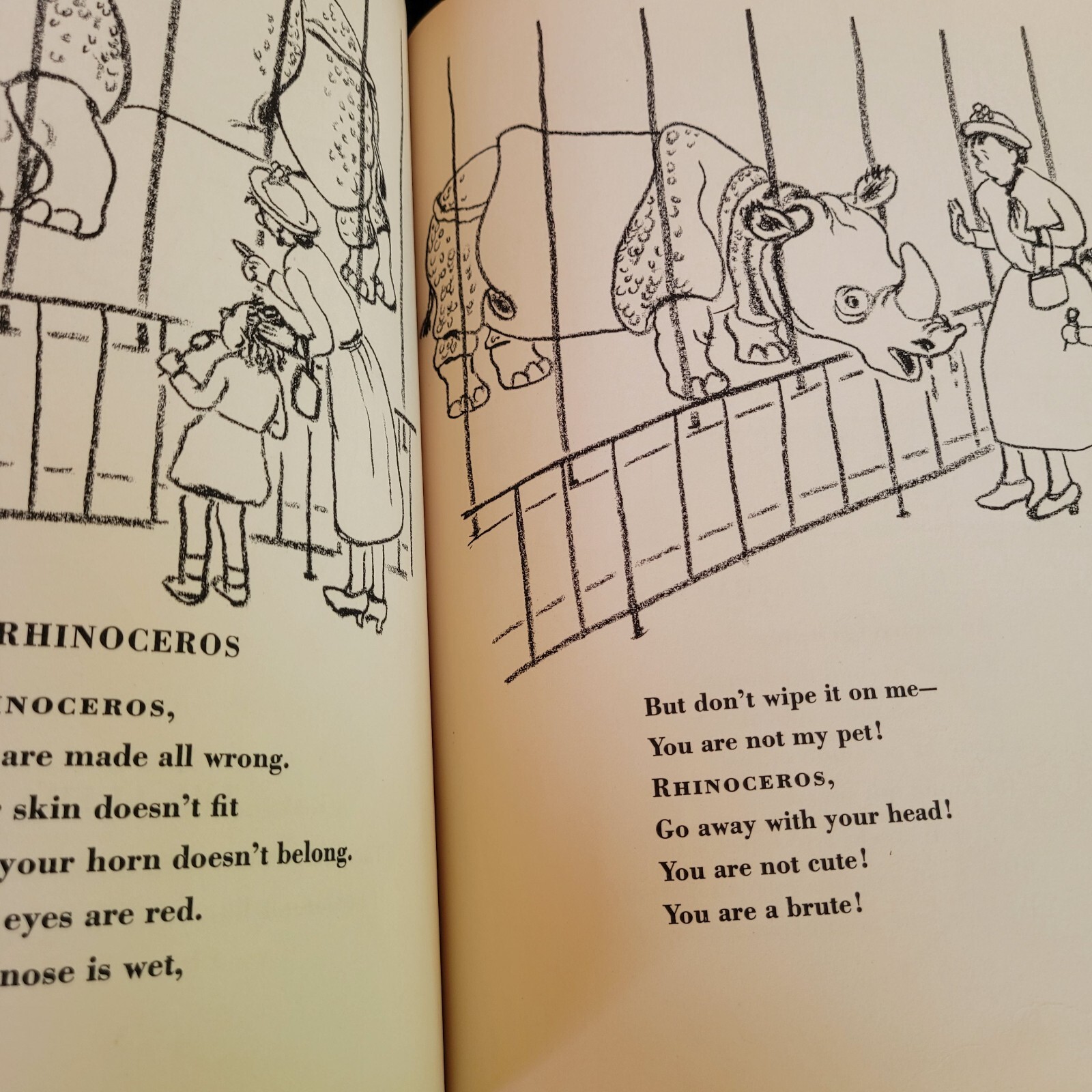 Vintage 1952 Beasts and Nonsense Marie Hall Ets HC Children’s Book ...