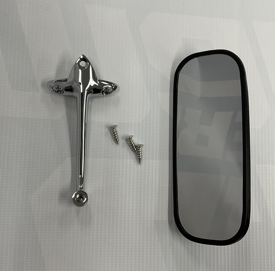 1955-1959 Chevrolet GMC Pickup Rear View Mirror Head & Arm Bracket Set ...