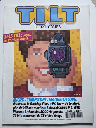 Vintage Retro Gaming: TILT Magazine N° 71 (novembre 1989) | eBay