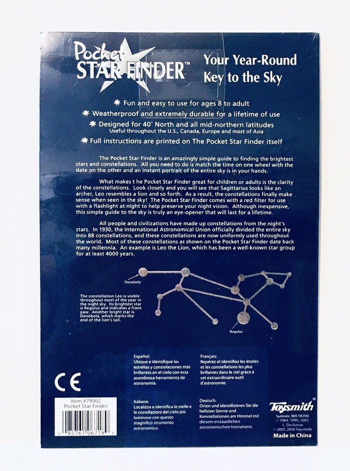 Explore the Stars Pocket Star Finder | eBay