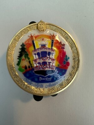 Disney Club 33 Pin 65th Anniversary Charger Plate Mark Twain Riverboat ...