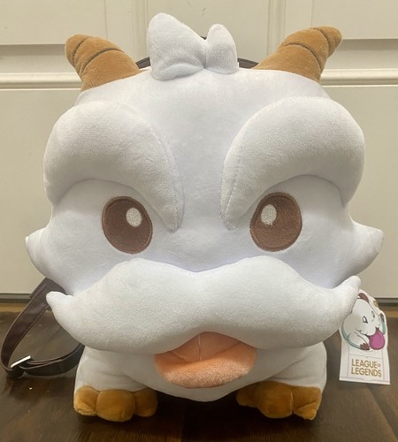 Offcial LOL League of Legends Hastur Poro Plush Backpack Cartoon Bag ...