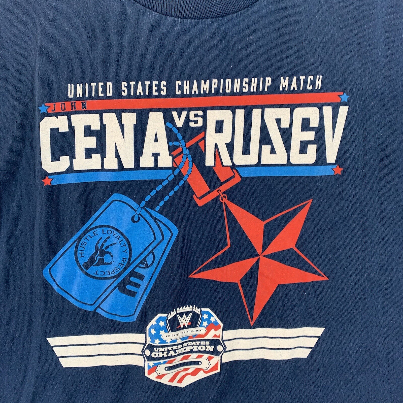WWE Wrestlemania 31 John Cena VS Rusev Day Miro T-Shi… - Gem