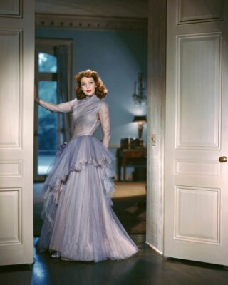 Loretta Young spectacular Vivid Color Glamour Pose 8x10 Photograph | eBay