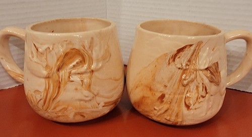 Native Sitka Clay Alaska Mugs Set of 2 Mooses | eBay