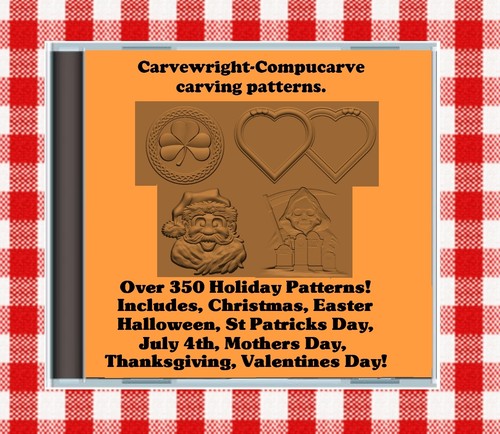 300 Holiday Patterns 4 Craftsman Compucarve Carvewright Raven 50 Bonus ...