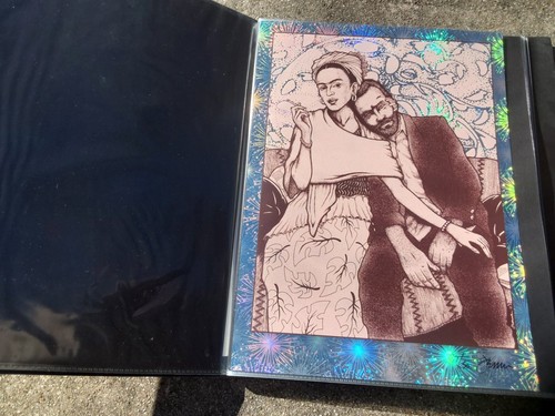 Jermaine Rogers 2012 Vincent & Frida Fireworks Foil Mini Print #37/50 ...