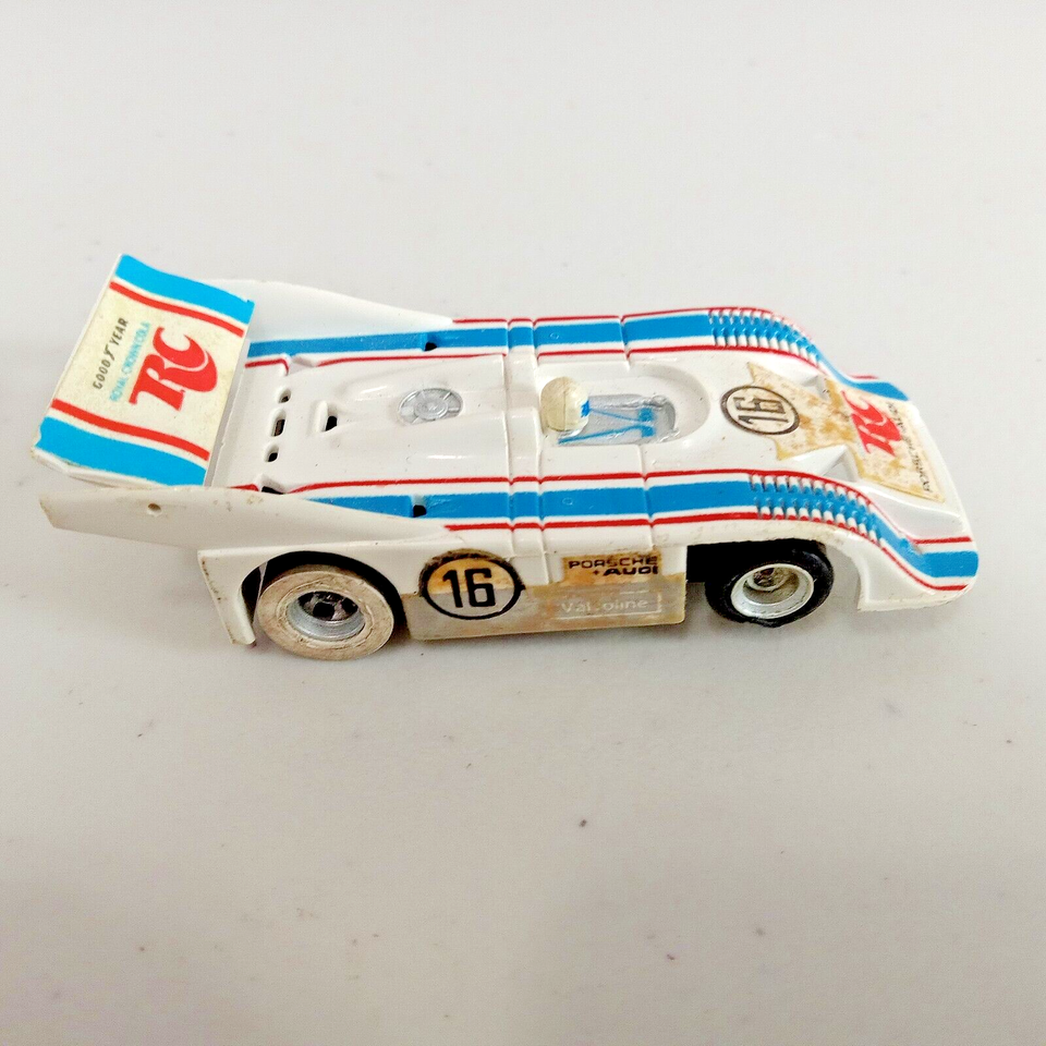 Aurora AFX Slot Car-Porsche 1747-003 RC Cola #16 HO Scale Vintage 1970 ...