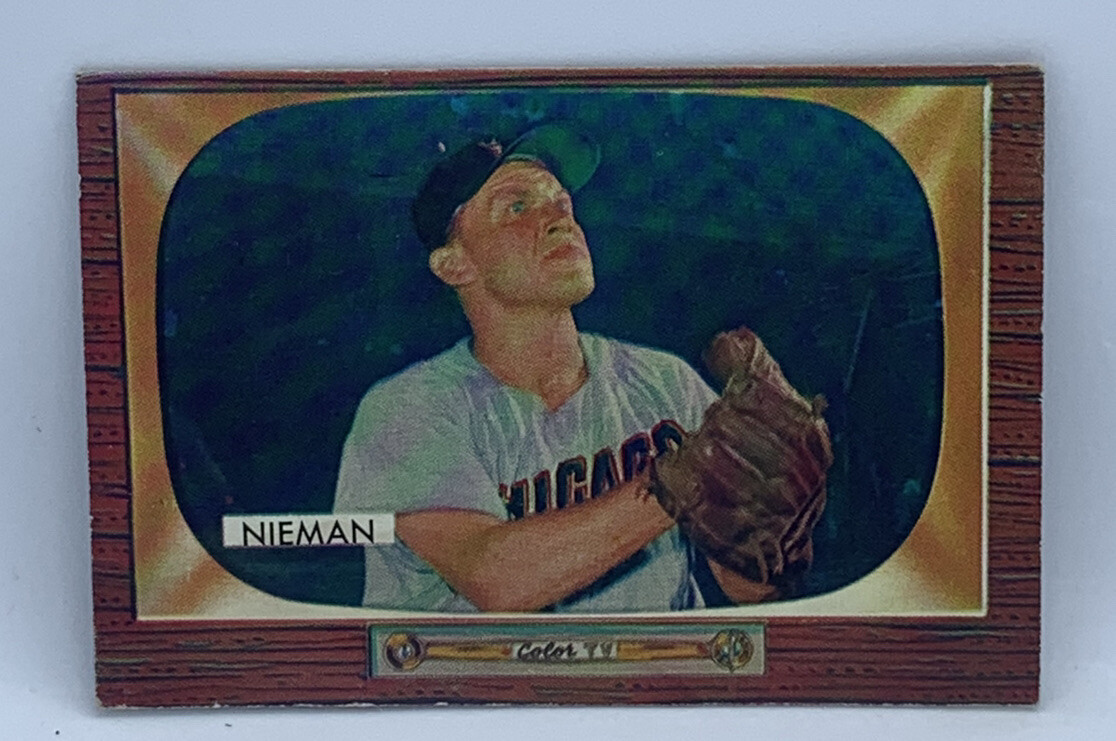 1955 Bowman Baseball Bob Nieman White Sox #145 VG | eBay