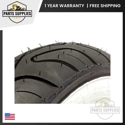 Prima Tubeless Tire Whitewall 100/90x10 fits Genuine Buddy 125 150 170i ...