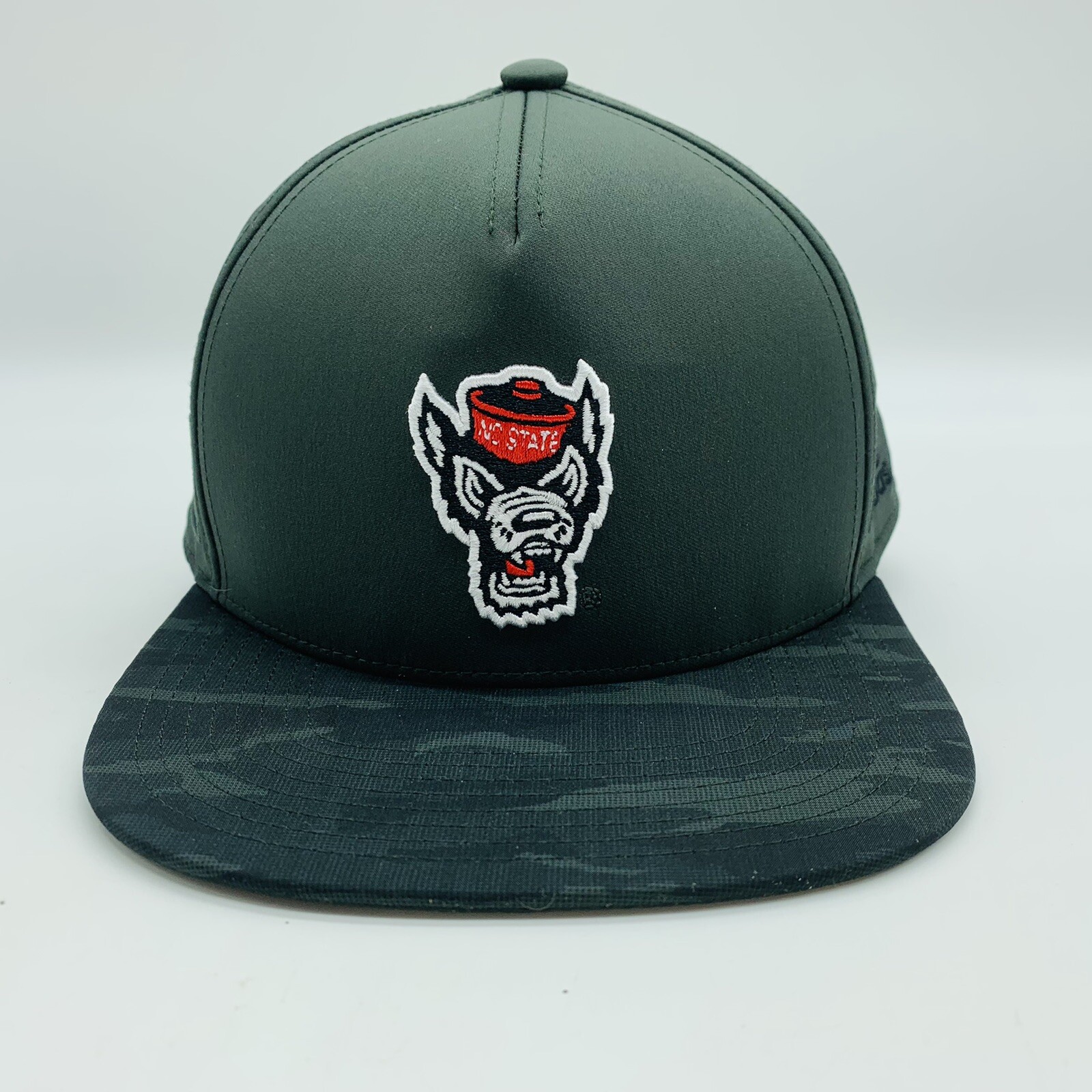 NC State Baseball Hat Cap Adidas w/American Flag on side of cap | eBay