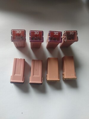 8 Pack 608830 30 Amp Cartridge Fuses. Fuse FMM Mcase Female... | eBay