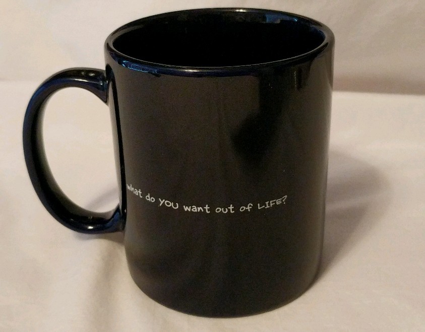 CFE FEDERAL CREDIT UNION Mug MyCFE Blue Coffee Cup Lyni Life Silver ...