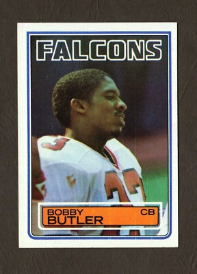1983 Topps Football Card #16 Bobby Butler – Atlanta Falcons | eBay