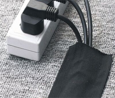 Cable Management Hold TV PC Cables Down to Carpet 25Metres 76mm Hook ...