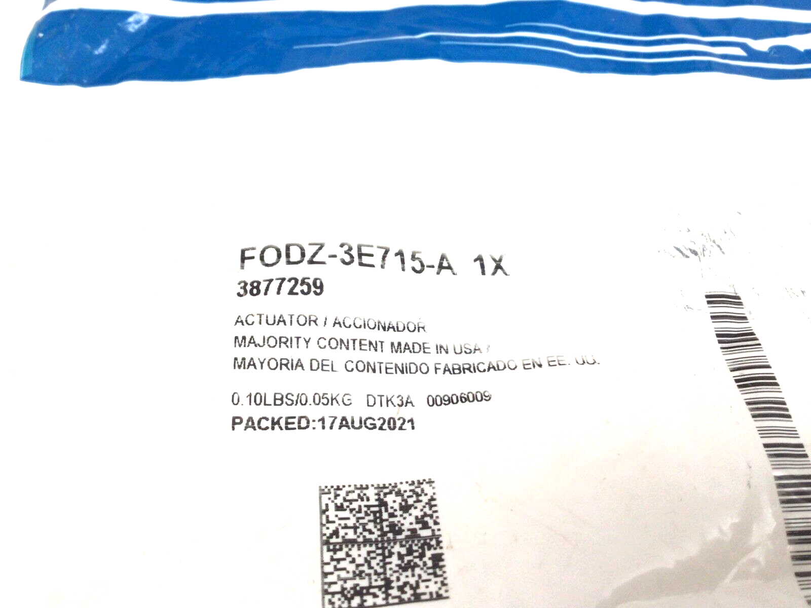 Ford Lincoln Mercury Steering Column Lock Lever Actuator new OEM FODZ ...