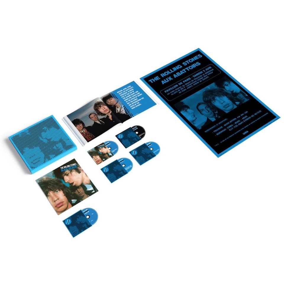 Rolling Stones Black and Blue Super Deluxe 4cd Blu Ray CD box set ...