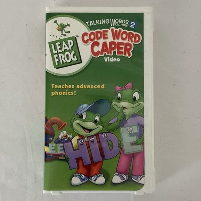 LeapFrog: Talking Words Factory II: The Code Word Caper (VHS, 2004 ...